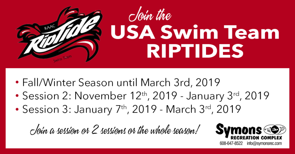 joinRiptides – Symons Recreation Complex