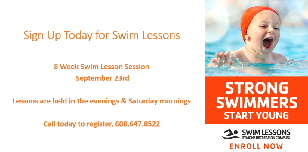 Sign-up for Swim Lessons Today – classes begin 9/23 – Symons Recreation ...